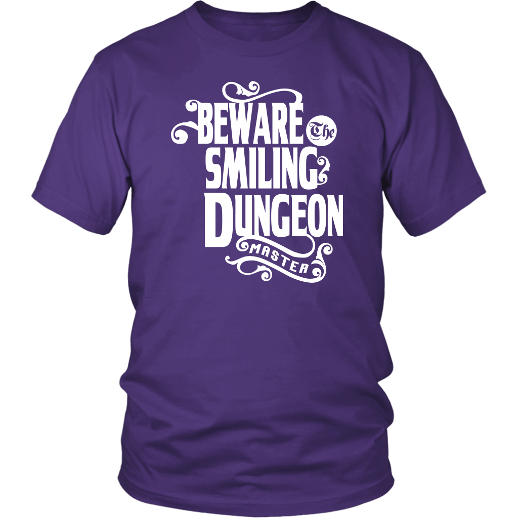 Beware The Smiling Dungeon Master Shirt – Binge Prints