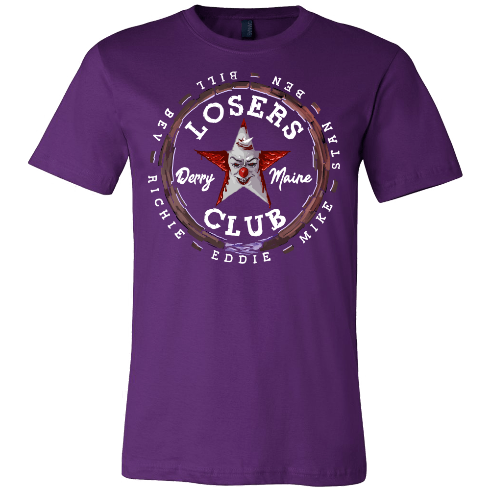 Losers Club Shirt - Scary Clown Fan Tee – Binge Prints