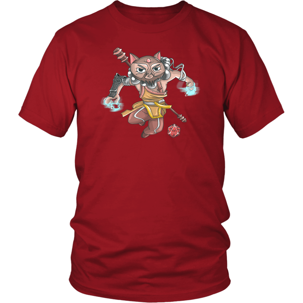 Monk Cat - DND Edition – Binge Prints