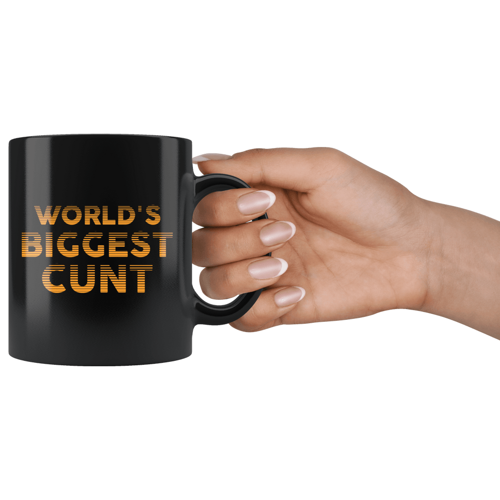 World's Biggest Cunt Mug - Funny Offensive Vulgar Unt Adult Coffee Cup ...
